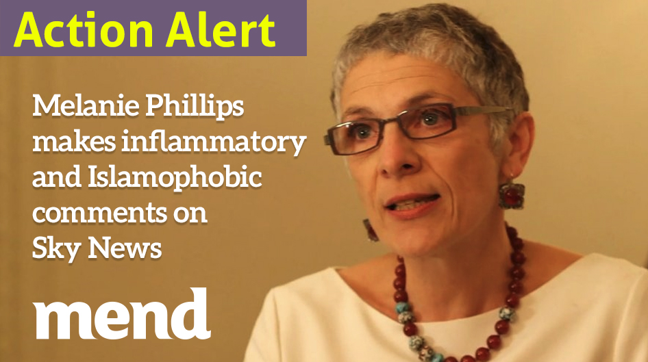 Melanie Phillips makes inflammatory and Islamophobic comments - Muslim ...